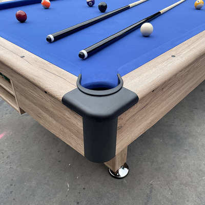 新款8尺折叠台球桌 成人室内家用型桌球台2合1 Pool table