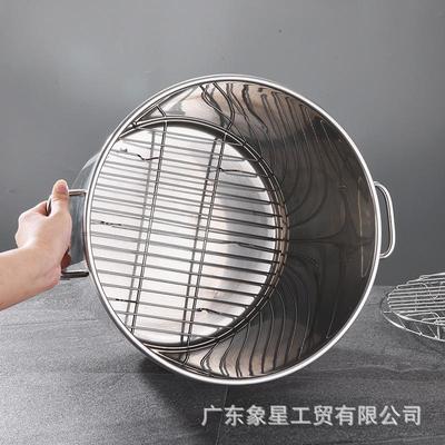 不锈钢电饭煲压力锅加高加大蒸架