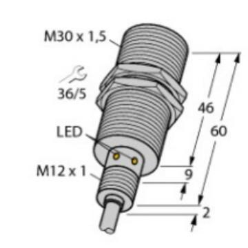 现货BI15U-EM30WD-AP6X原装 BI15U-M30-AP6X电感式传感器