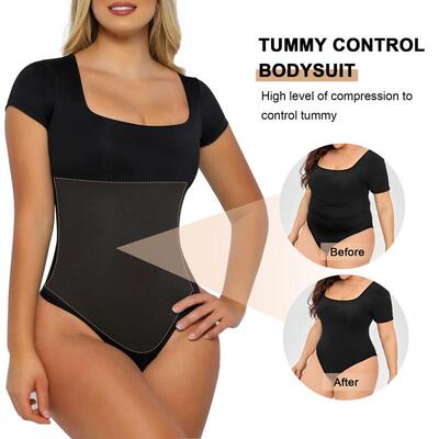 Bodysuit for Women Tummy Control Shapewear Thong 塑身丁字裤