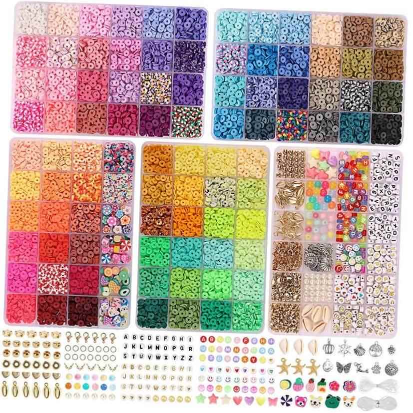 粘土珠集手镯项炼制作珠信DIY套件