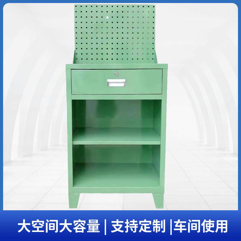工业性重型抽屉式工具车带挂板重型工具柜带层板车间双开门储物柜