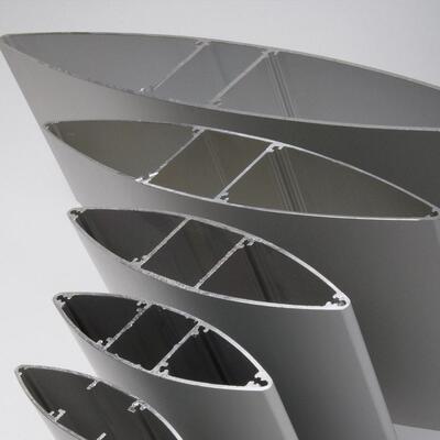 机翼翻板百叶电动户外梭形百叶铝合金欧式百叶200600机翼百叶