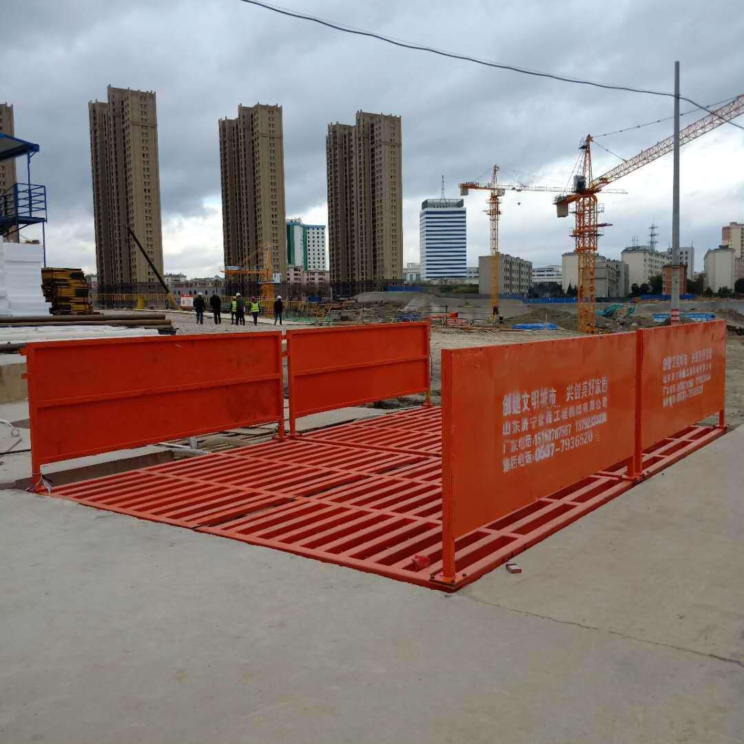 建筑工地洗轮机生产供应免基础建筑工地洗车机工程车辆洗轮机