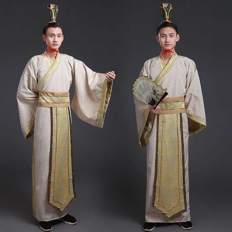 屈原表演服演出服春秋战国三国演义大臣官服秦汉古代文官影视演出