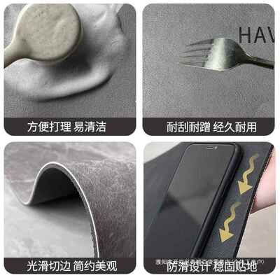浴ltao7343室防滑地子生间硅藻泥垫吸水脚卫垫厕所门口可擦洗手速