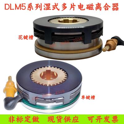 DLM5系列湿式多片电磁离合器DC24V质保一年DLM5-5C上海二机C6150