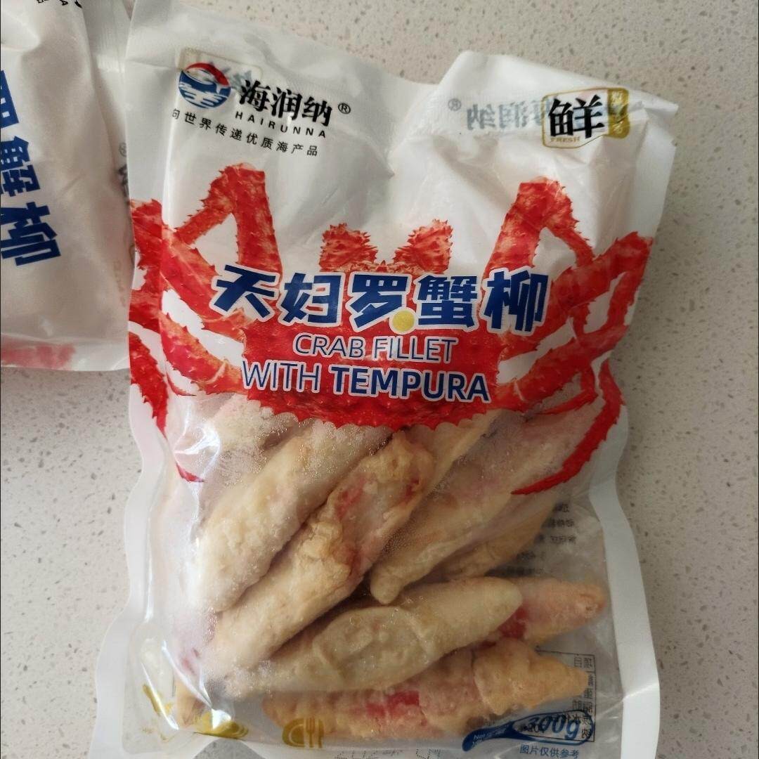 现货日式天妇罗蟹柳棒炸蟹棒油炸半成品蟹肉棒小吃商用速食200g