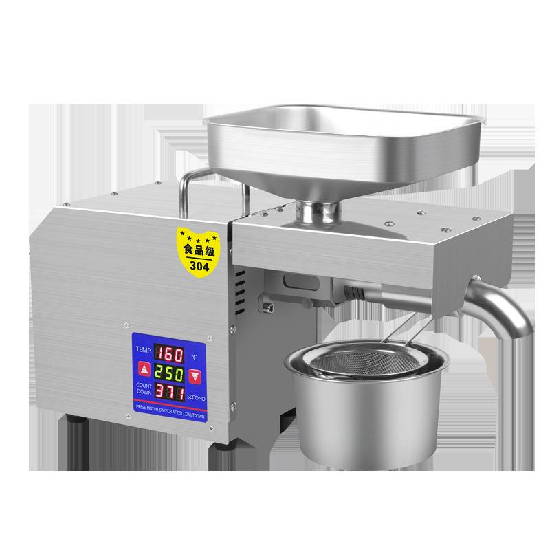 新款靓太温控家用榨油机智能电动家庭商用冷热全自动可定做110V