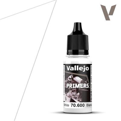 vallejo西班牙AV70600/73600/74600白色模型手办涂装水补底漆