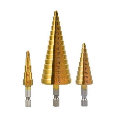 Step Drill Bit High Speed Steel Drill Cone Bits for Sheet