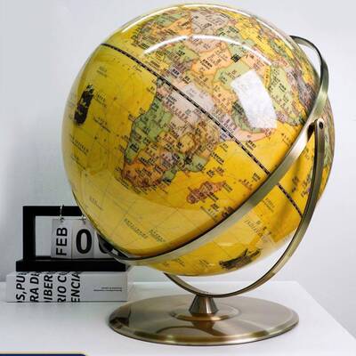 地球42c仪m775室高办清学生用万向复古政区仿古大号公客厅摆件装