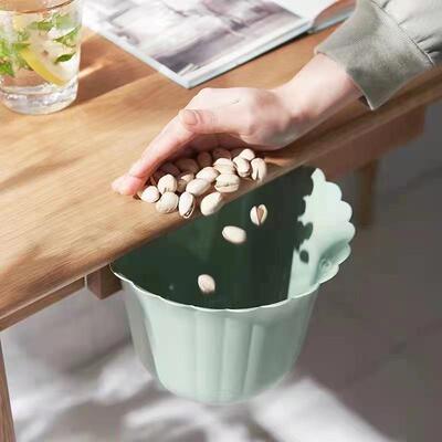 Multifunctional Effort-Saving Kitchen Trash Bin, Hanging Des