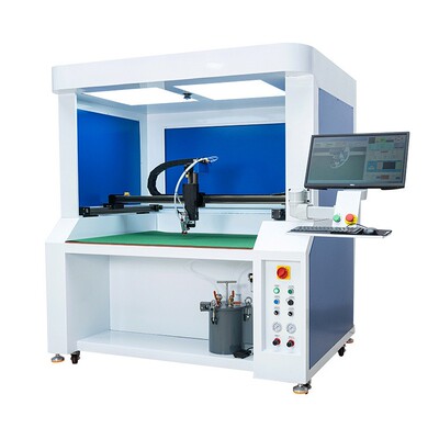 JL-10060GD自动识别打胶机高效精准固定汽车脚垫扶手箱视觉喷胶机