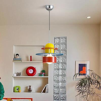 孟菲斯彩头色装饰吊灯844约创餐厅儿童简房卧室床北欧入户玄意关