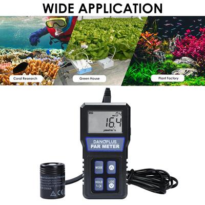 海缸par值测试仪光能量计PAR_414AR海缸防apr值510水探P头照度计