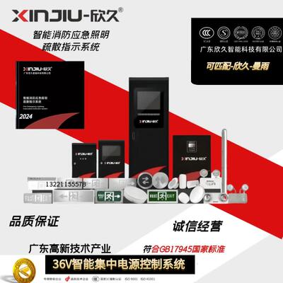 欣久照明低压DC36v智能消防应急照明系统集中电源疏散安全出口灯