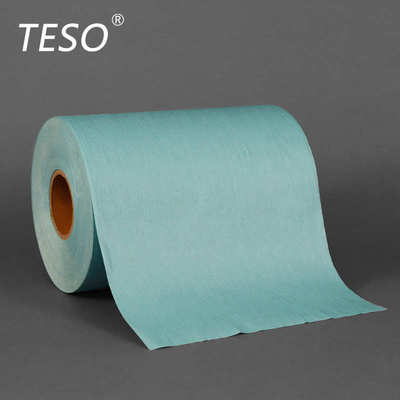 油纸吸大卷纸纸81050绿色工业 大卷压花无尘无尘擦拭除尘吸水长条