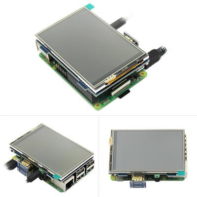 树莓派3.5寸高清 HDMI显示器 Raspberry Pi LCD触摸屏 MPI3508