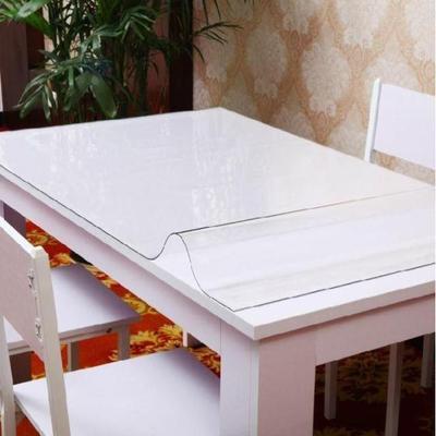 Waterproof PVC Table cloth Transparent Cover Mat Kitchen