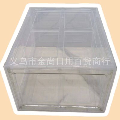 Home Shoe Box Storage Container Dust-proof Transparent Stora