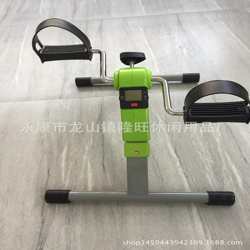 厂供迷你健身车上下肢锻炼脚踏器美腿机腿部训练器材-绿色
