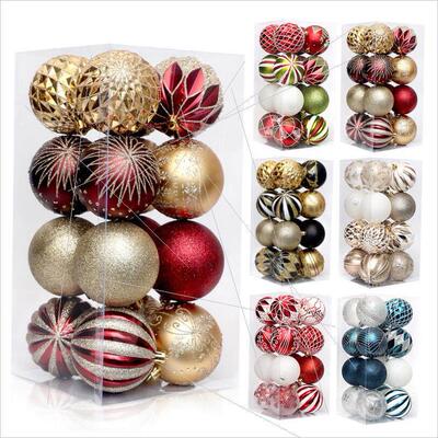Christmas abnormity painted Christmas tree pendant
