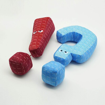 跨境新品窃取脑腐steal a brainrot plush感叹号毛绒玩具玩偶公仔