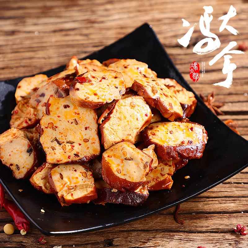 东北鸡肉零食冯大拿东北特产豆制品素食豆干香干素鸡素肉麻辣豆腐