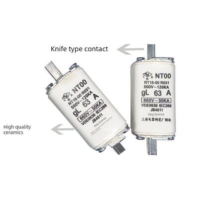 保险丝Rt16-00/Rt36/Nt00保险丝32A63A80A100A160A200A保险丝芯50