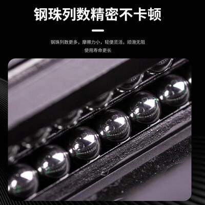 HGR上银直线导轨滑块LHU轴承精硬轴塞密圆软杆活杆EGR铝合金滑轨