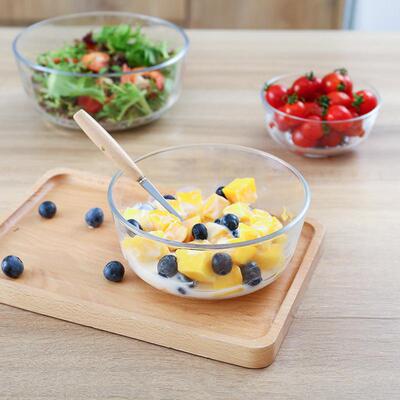 Transparent Tableware Salad Bowl Creative Dessert Bowl for H