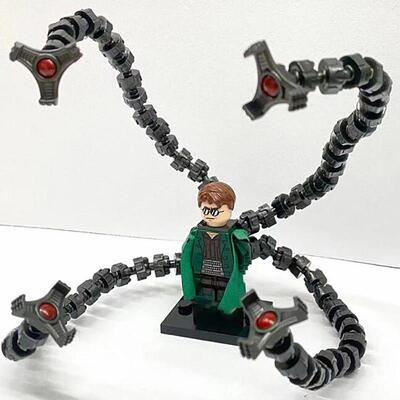 Compatible With XH1833 Spider Man Toys Mini Action Diagram