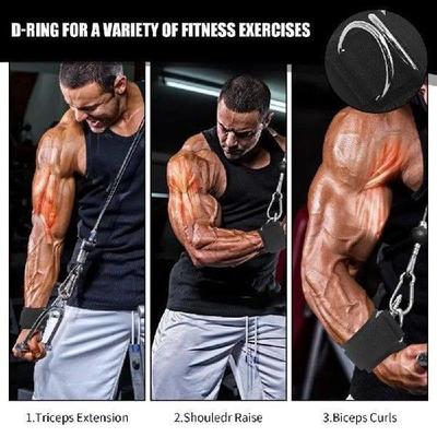 Non Slip Weightlifting Straps Hand Grip Comfortable Gym