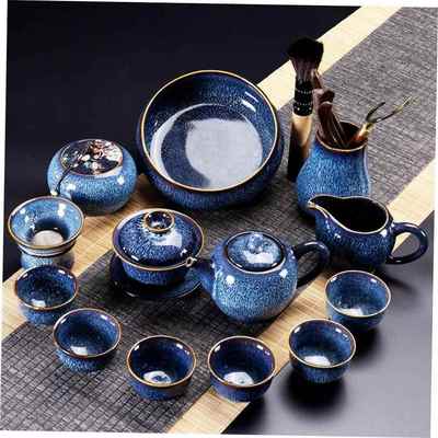 Chinese Kung Fu Tea Set glass Portable Teapot Set