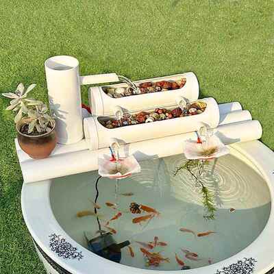 鱼缸过滤器吸静音水循环系便统换VSJ过滤免水增氧三合一家用流水