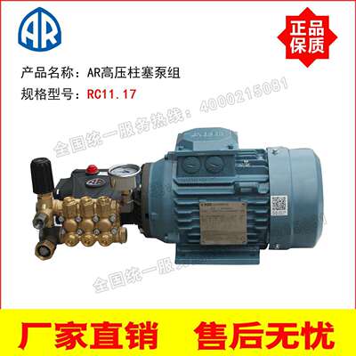 意大利 AR高压柱塞泵组电机ABB1.5KW高压泵组 RC11.17