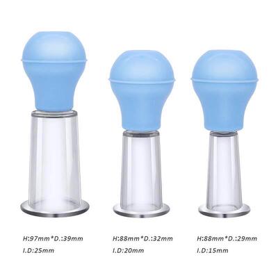 Rubber Massage Body Cups Vacuum Cupping Glasses Face Skin Li