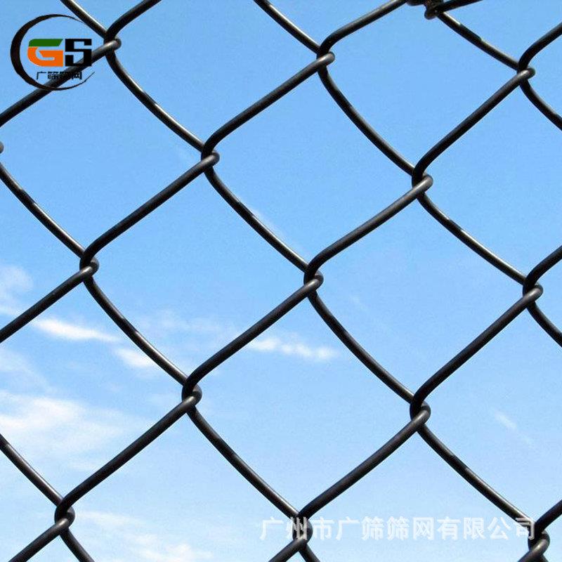 学校体育篮球球场围网勾花网 运动球场围网菱形勾花围栏网
