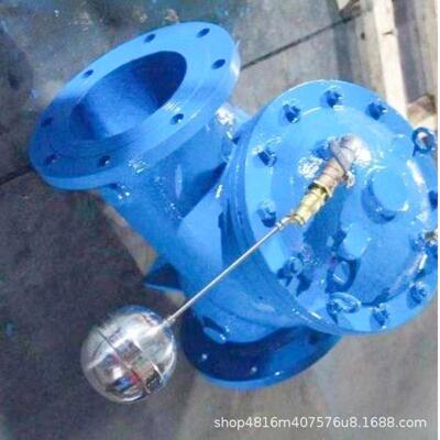 F745X-16铸钢 隔膜式遥控浮球阀法兰连接