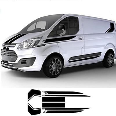 适用于福特Ford Tourneo Transit车身腰线引擎盖贴贴纸A1491