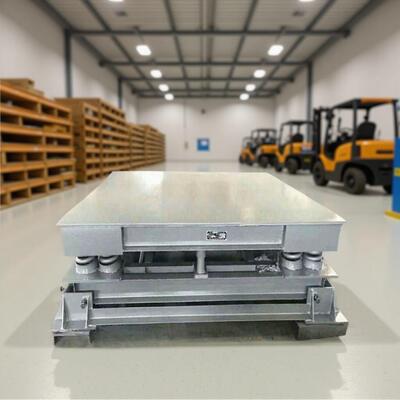 3吨弹簧缓冲电子地磅双层加厚8mm平板秤scs10T打印缓冲地磅条形