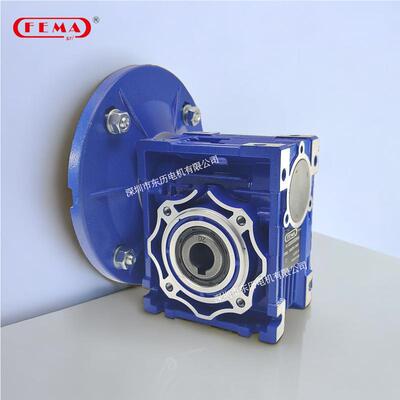 FEMA菲玛减速机NMRV040MADEINITALY中空蜗轮蜗杆齿箱wormgear