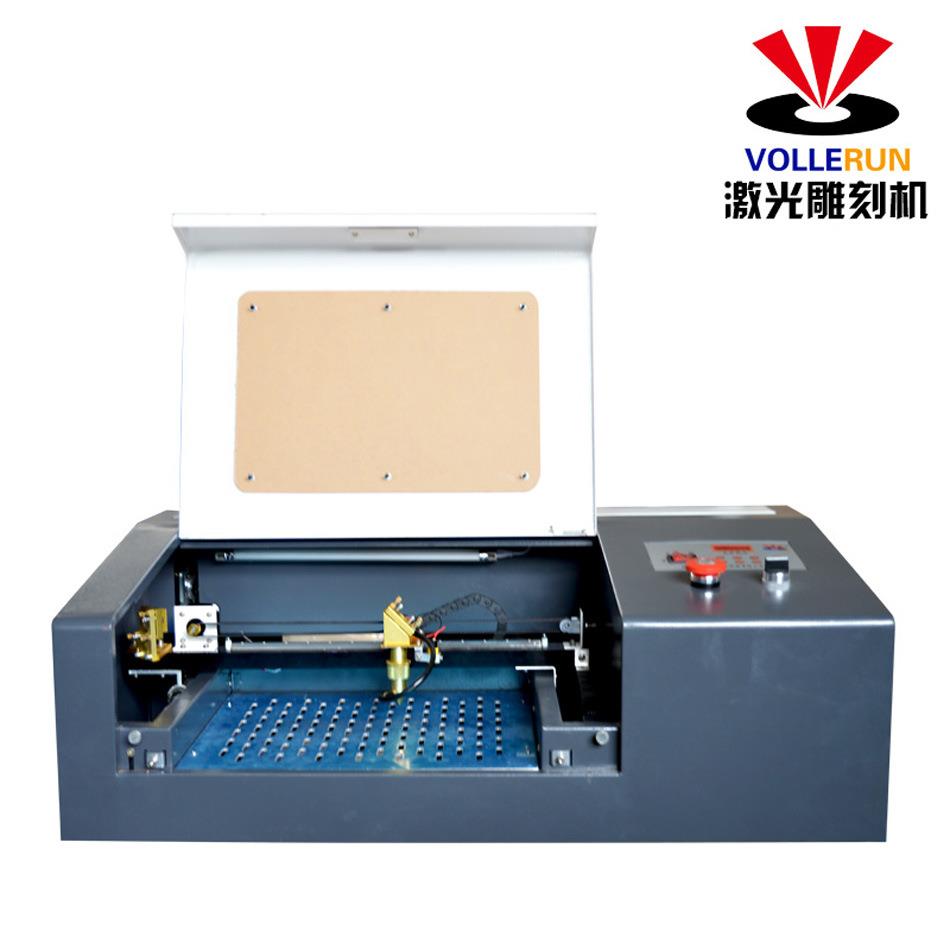 沃尔润40W小型3020橡胶板ABS版激光雕刻机竹制工艺品亚克力切割机