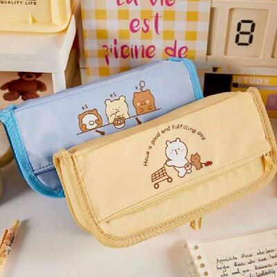 Creative Multilayer Pen Bag Large Capacity Multifunctional
