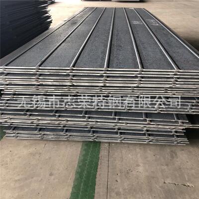 Q355B 16mm-18mm-20mm-22mm防滑铺路钢板 带筋中厚板