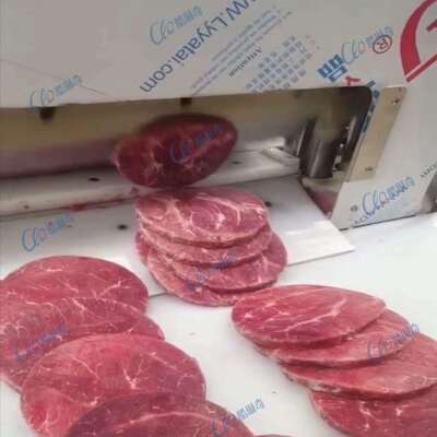 l雪肉冻片猪机肉切丝 肥羊切机打大肉CMD片机 去骨冻肉五花切条机