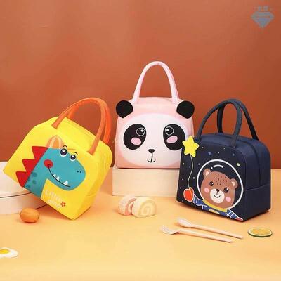 Thermal Insulated Lunch Box Tote Food Small Cooler Bag Pouch