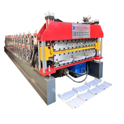厂家货源彩钢瓦成型机 全自动彩钢瓦加工设备双层梯形瓦压瓦机器