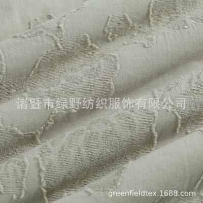 厂家直发棉麻r提花剪花布料9616/7177